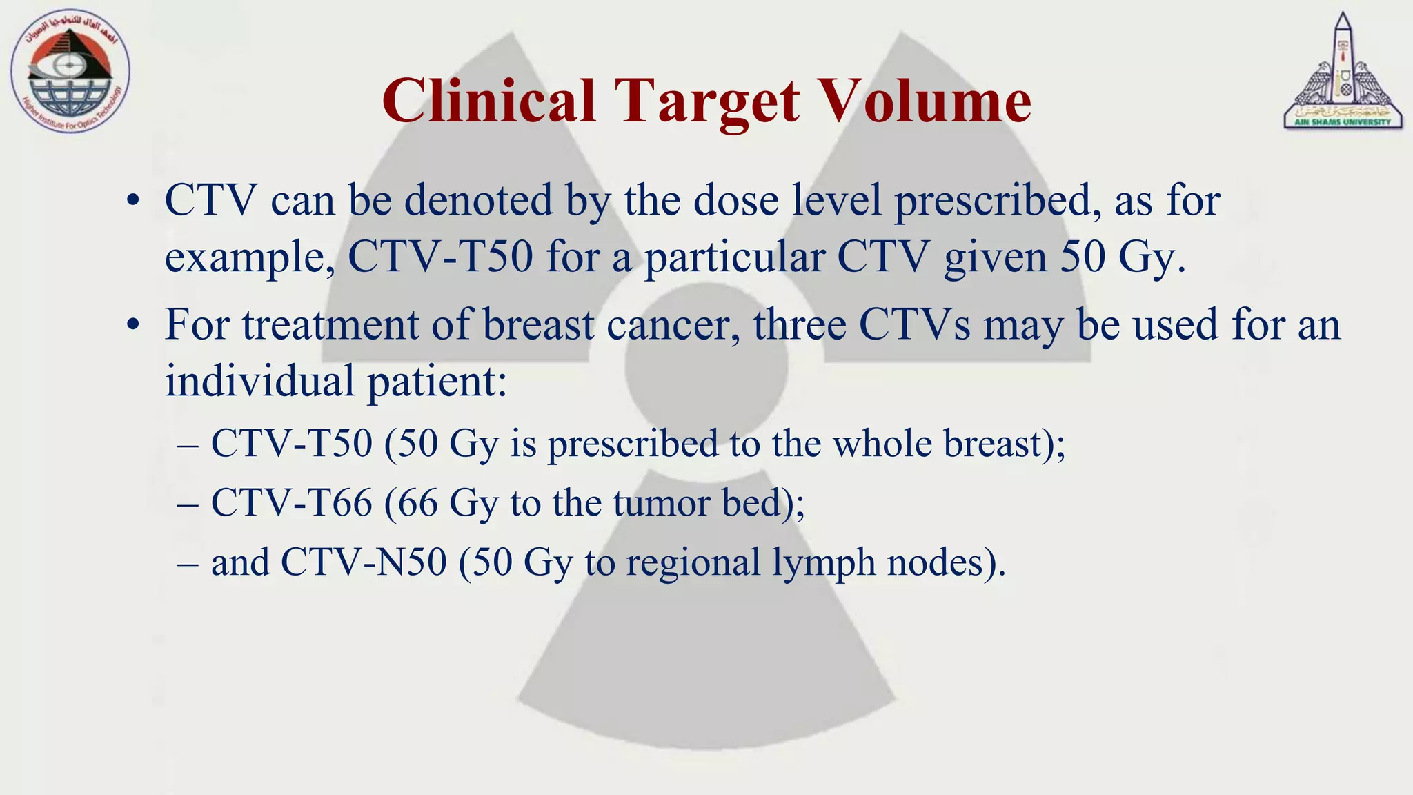 Target volume definition | PDF