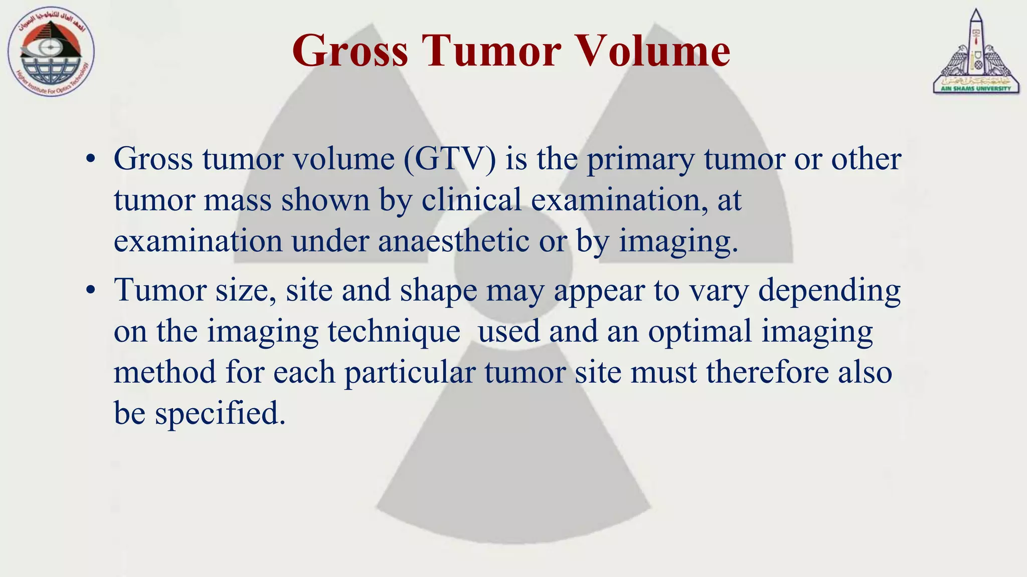 Target volume definition | PDF