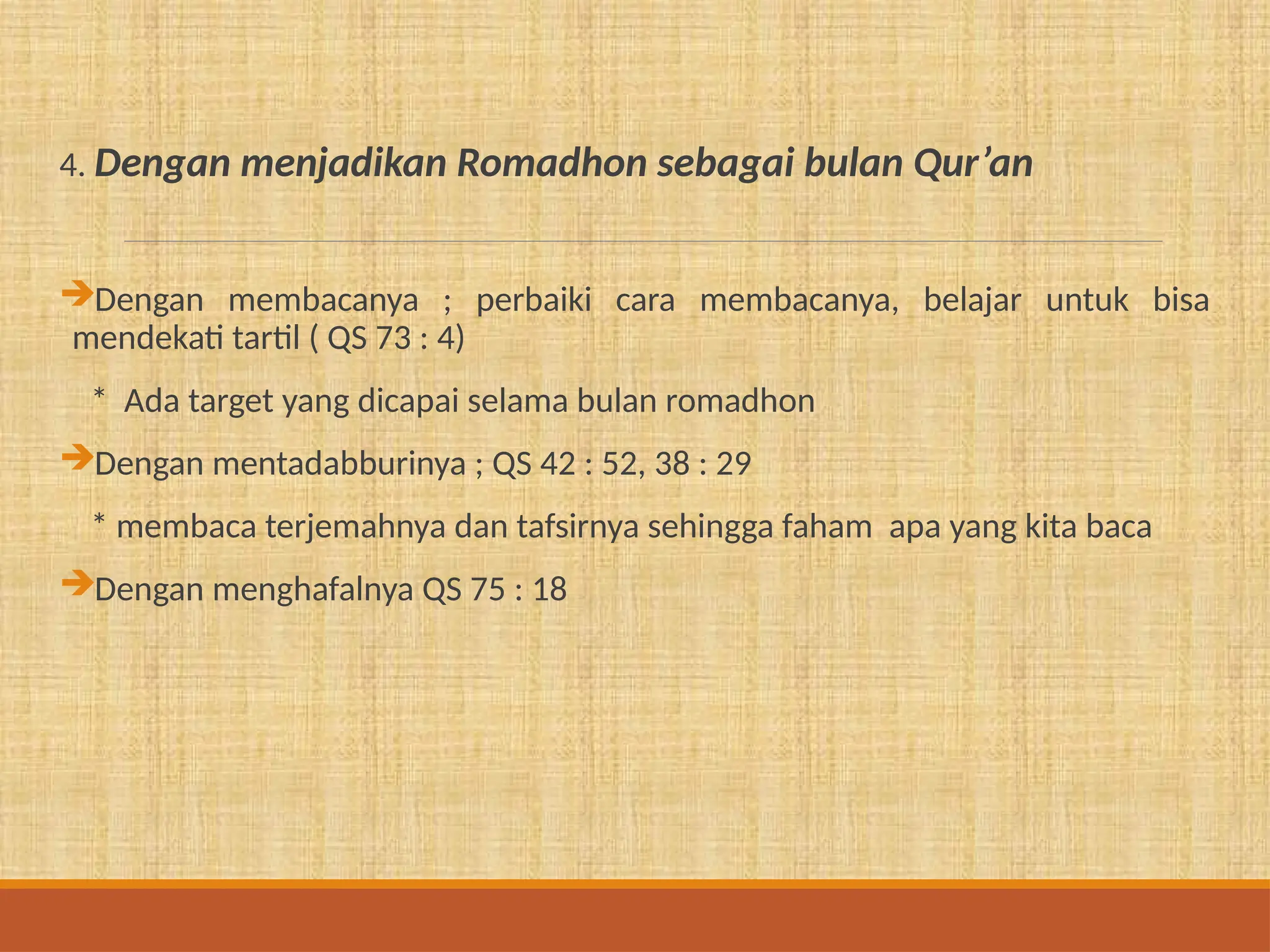 Persiapan menyambut romadhon berkualitas.ppt