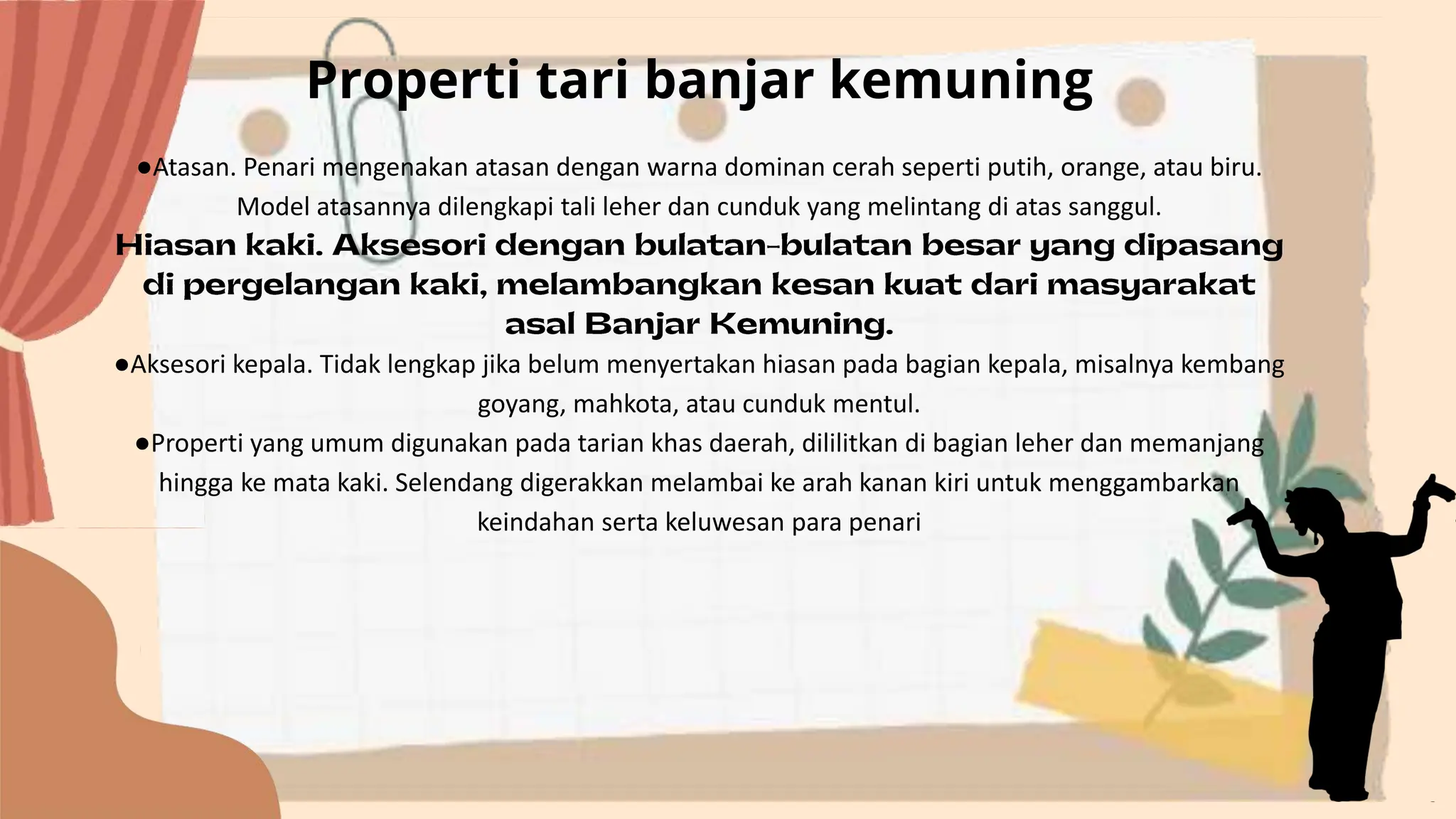 Tari banjar kemuning sebagai bahan pembelajaran seni budaya kelas 9 ...