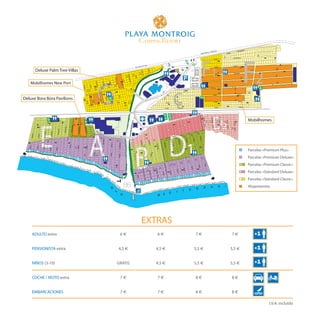 Tarifas 2011 playa montroig camping | PDF