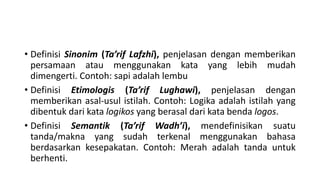 Ta'rif atau definisi.pptx