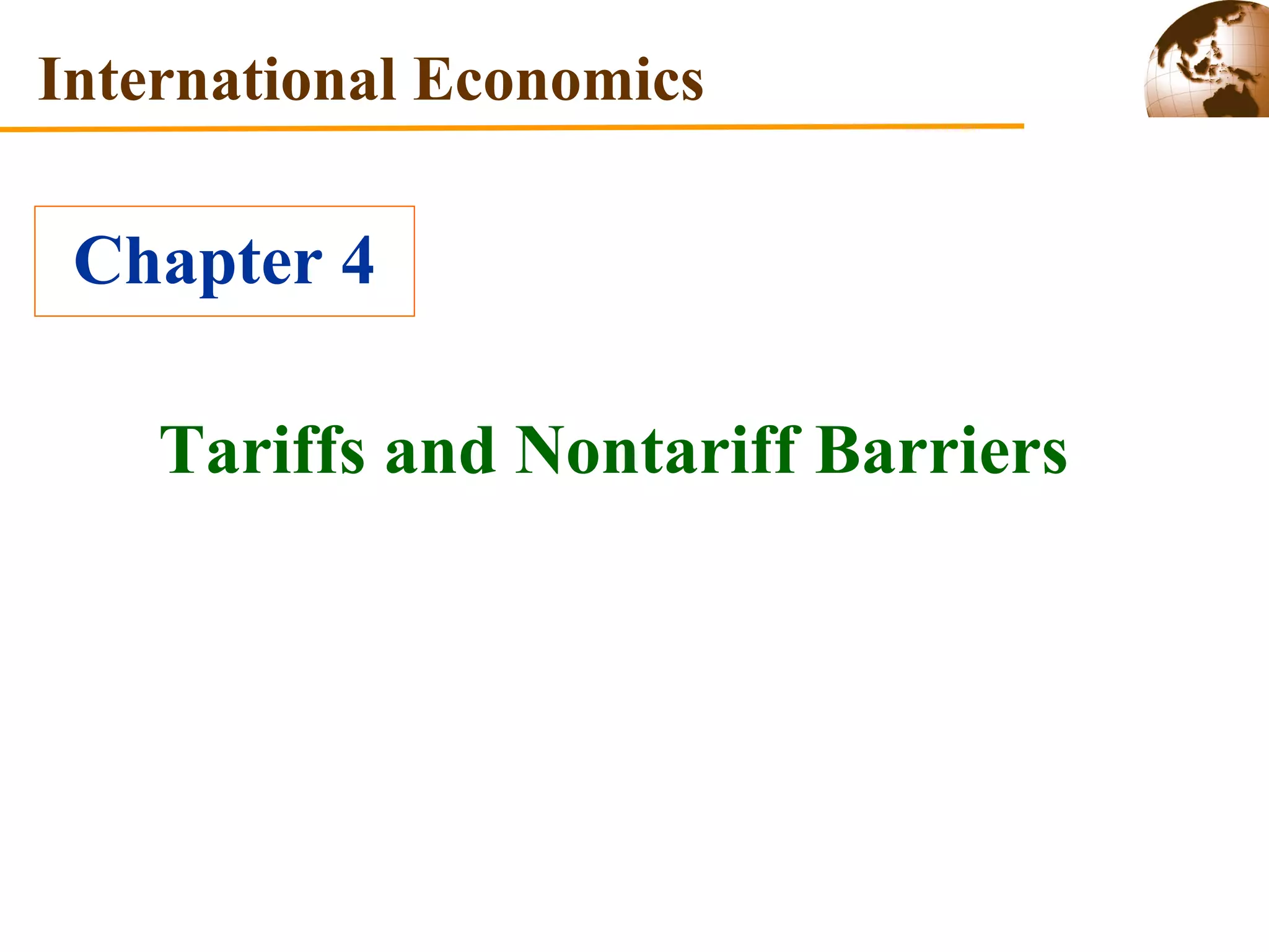 chapter 3 Tariff | PPT