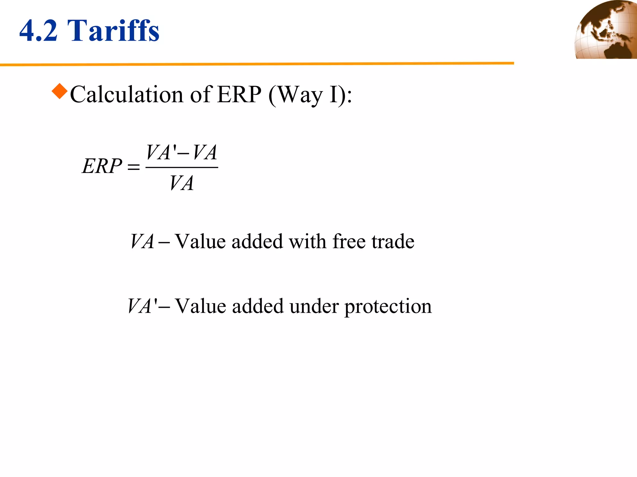 chapter 3 Tariff | PPT
