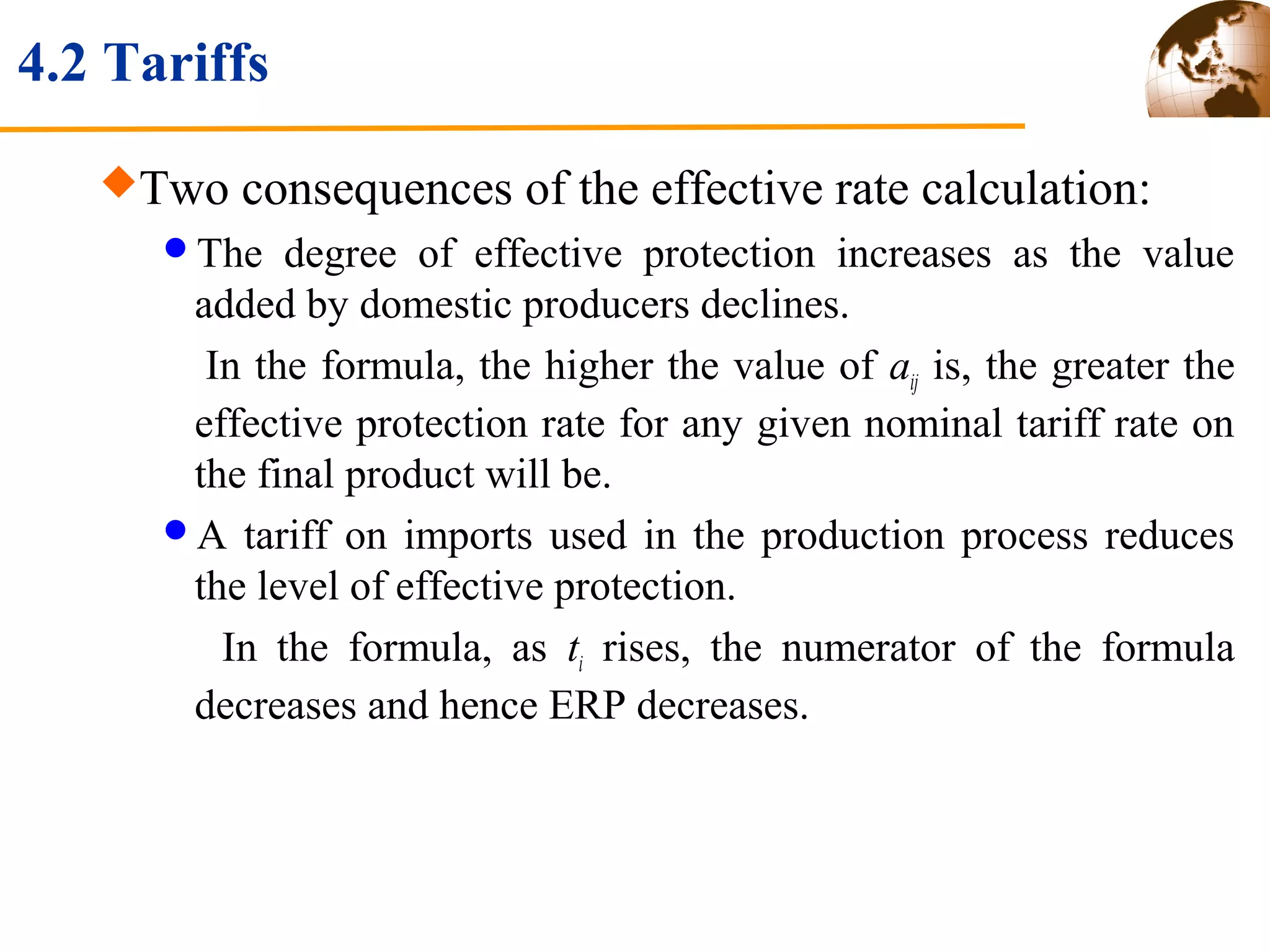 chapter 3 Tariff | PPT