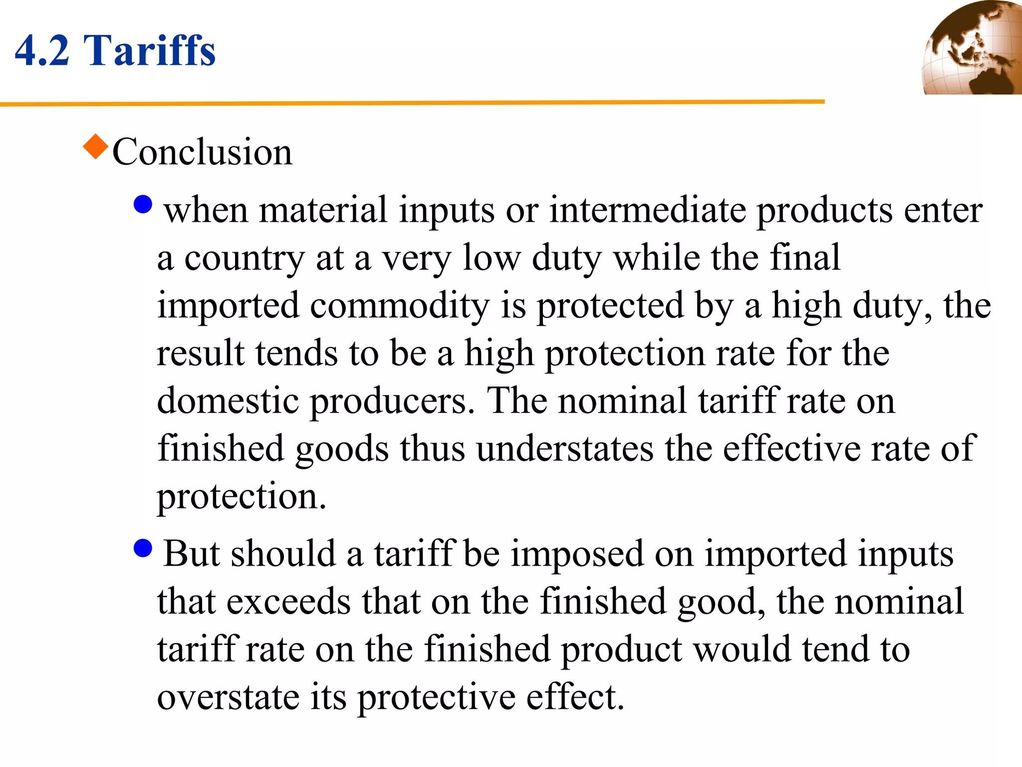 chapter 3 Tariff | PPT