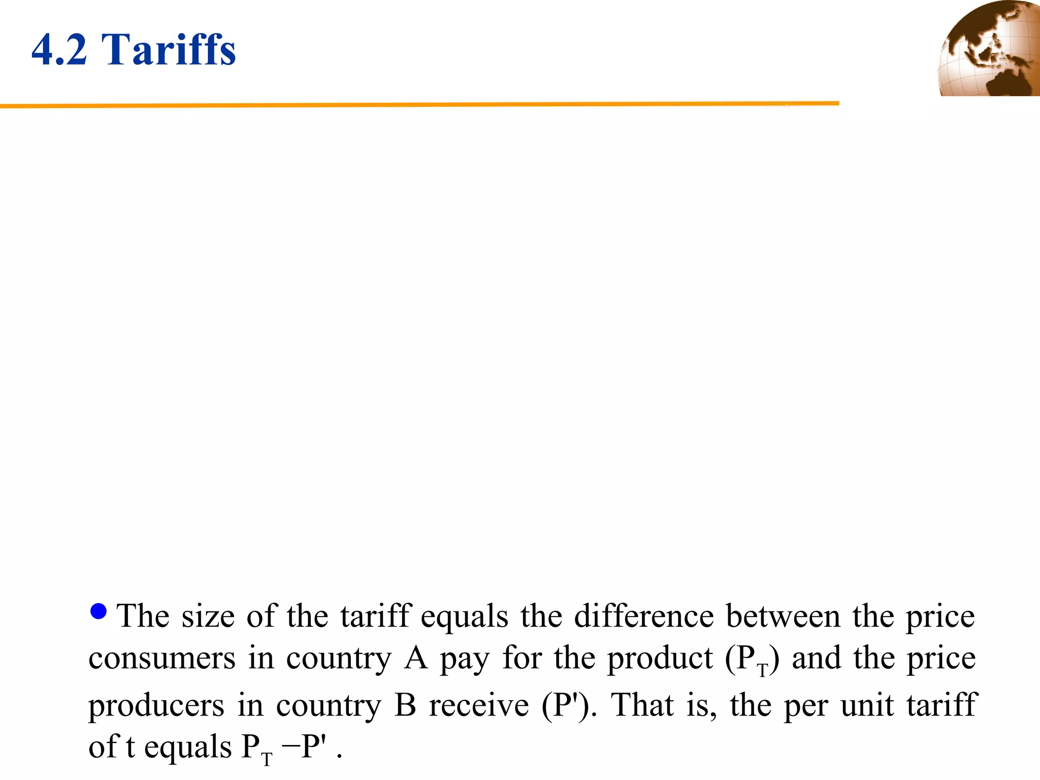 chapter 3 Tariff | PPT