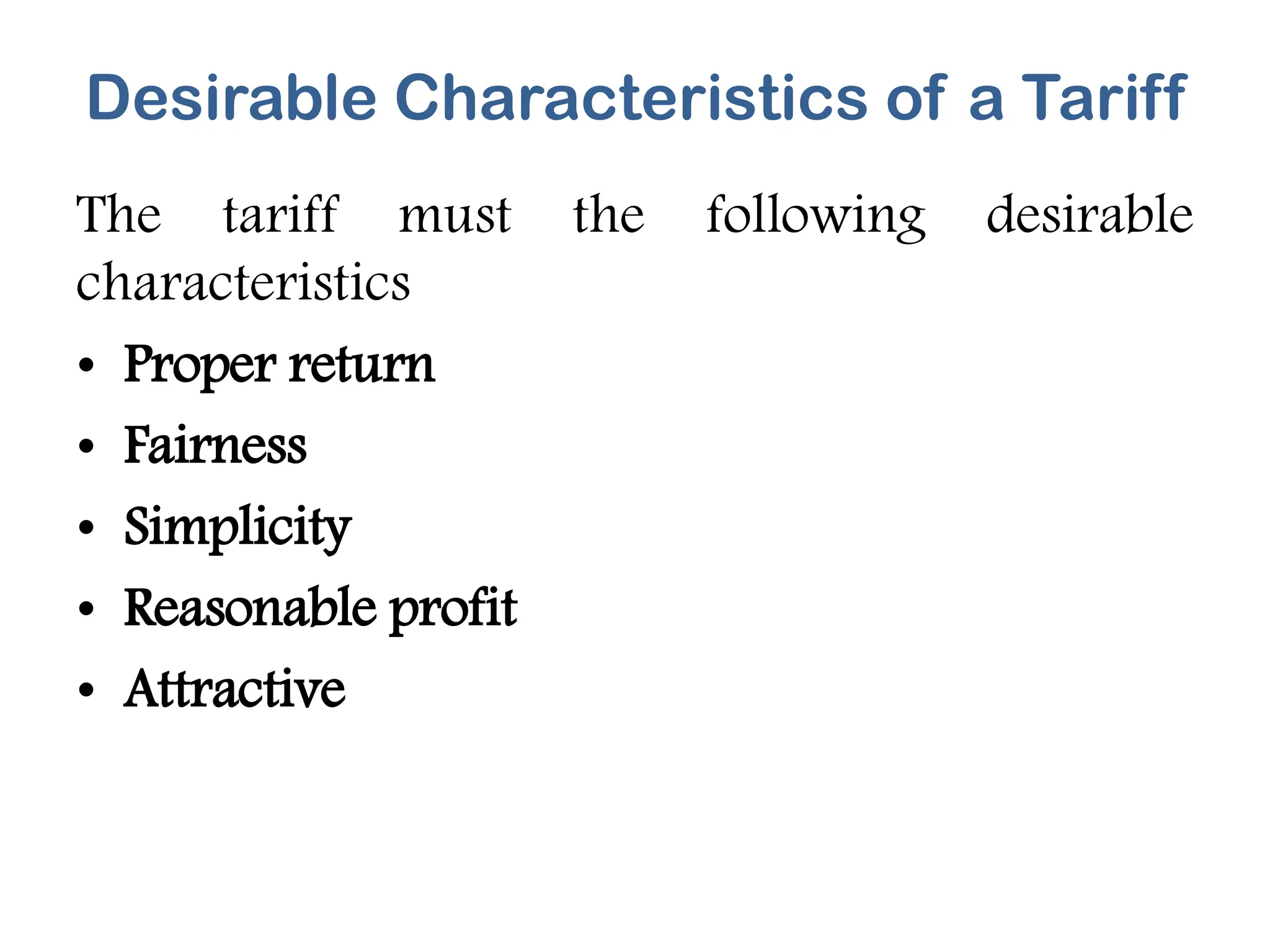 types of tariffs, advantage of tariff, how tariff work,.pdf