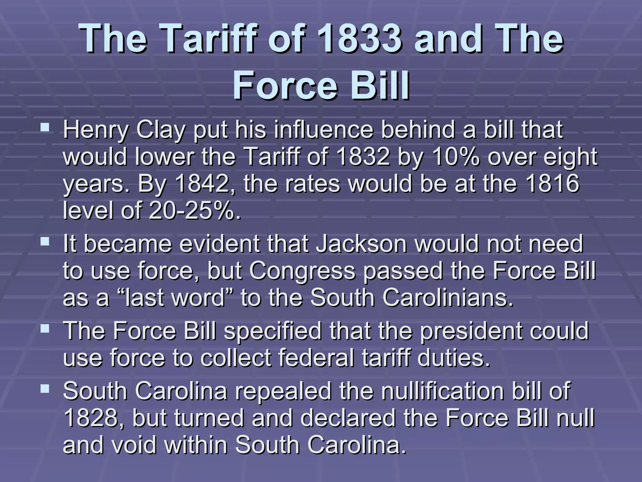 Tariff Presentation | PPT