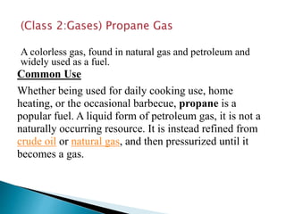 Dangerous Goods Presentation | PPTX