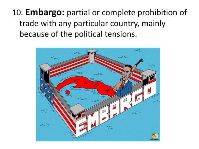 Tariff and non tariff barriers | PPTX