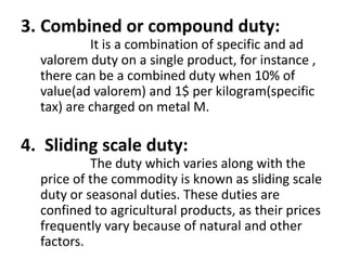Tariff and non tariff barriers | PPTX