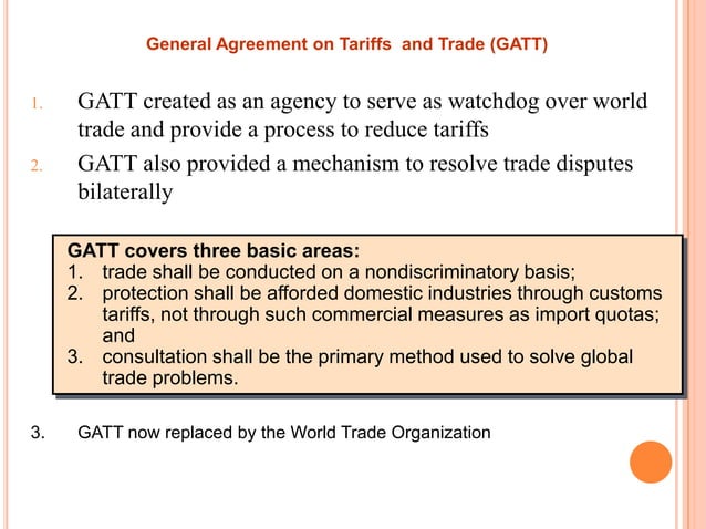 Tariff and non tariff barrier | PPTX