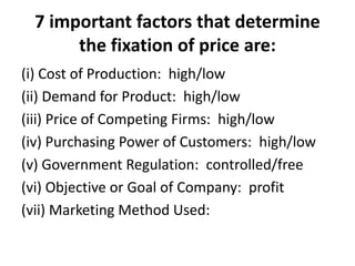 Hubbart's Formula: Tariff fixation methods in Hotels | PPTX
