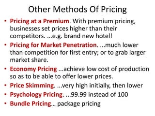 Hotel Guest Room Tariff Fixation Methods; Steps & Explanation (Revised ...