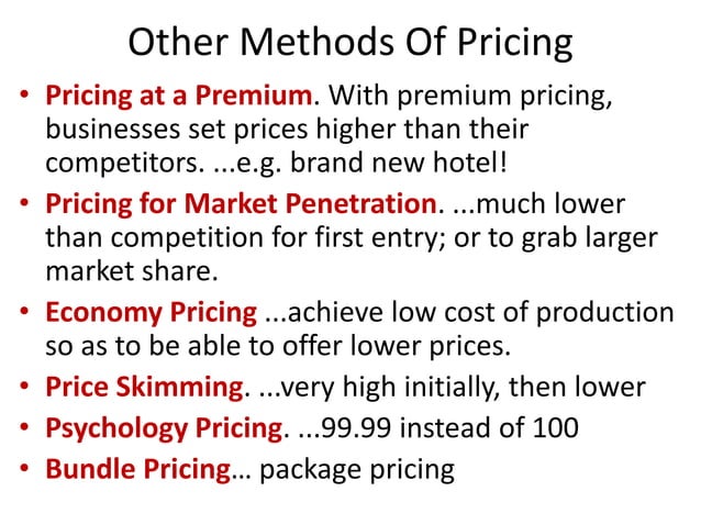 Hotel Guest Room Tariff Fixation Methods; Steps & Explanation (Revised ...