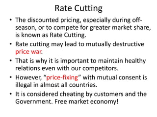 Hotel Guest Room Tariff Fixation Methods; Steps & Explanation (Revised ...