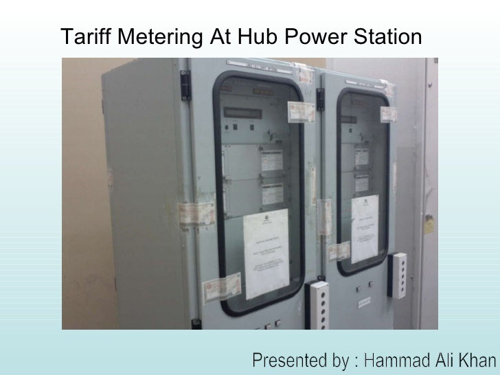 Tariff Metering