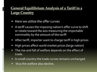 Tariff restriction ppt | PPTX