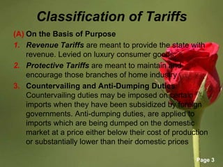 Tariffs | PPTX
