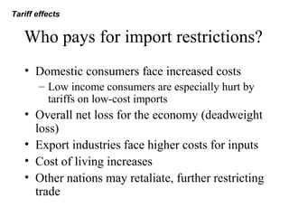 Tariffs | PPT