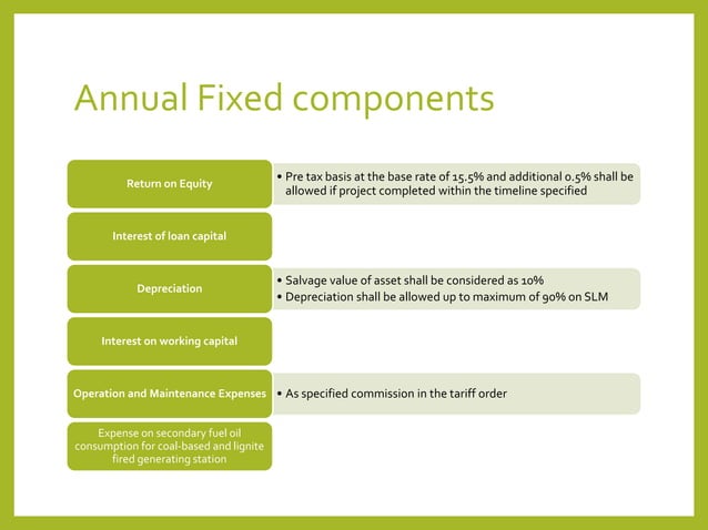 Tariff structure & Cerc tariff regulation | PPTX | Home Utilities | Personal Finance