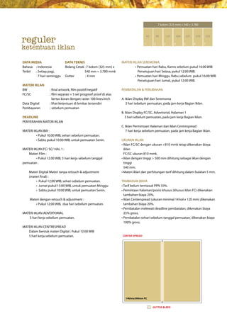 Tarif Iklan Kompas 2010 | PDF