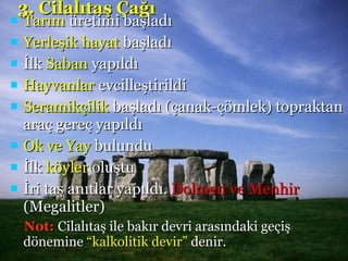 Tarih öNcesi Devirler | PPT