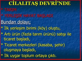 Tarih öNcesi Devirler | PPT