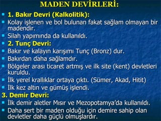 Tarih öNcesi Devirler | PPT