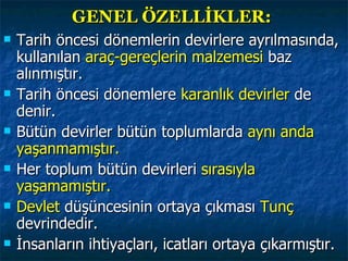Tarih öNcesi Devirler | PPT