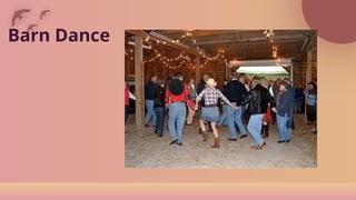 Tari kecak dan Barn dance form Cross Cultural Understanding | PPTX