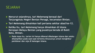 Seni budaya Tari melemang | PPTX