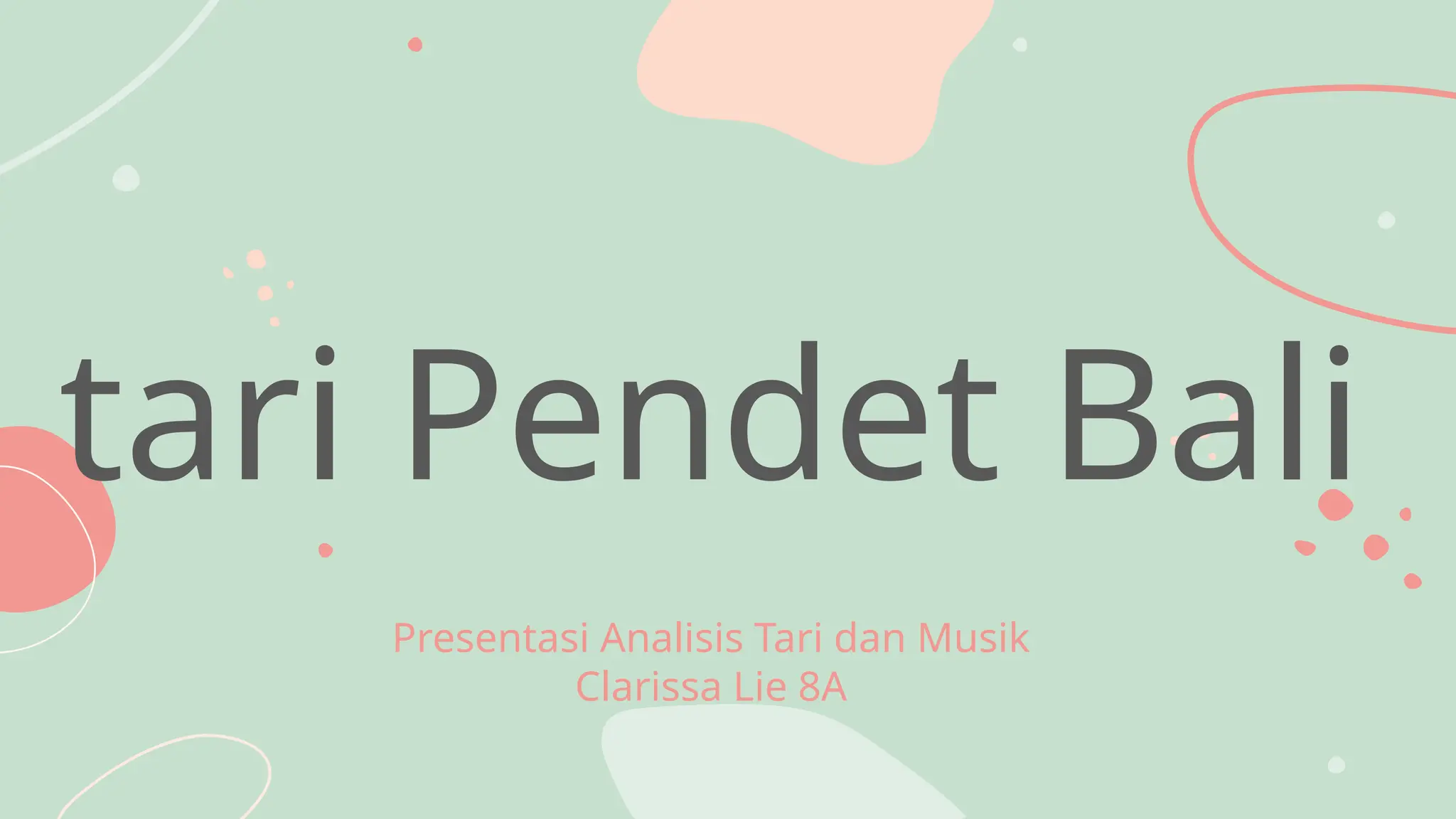 Tari Traditional Bali Tari Pendet Bali.pptx