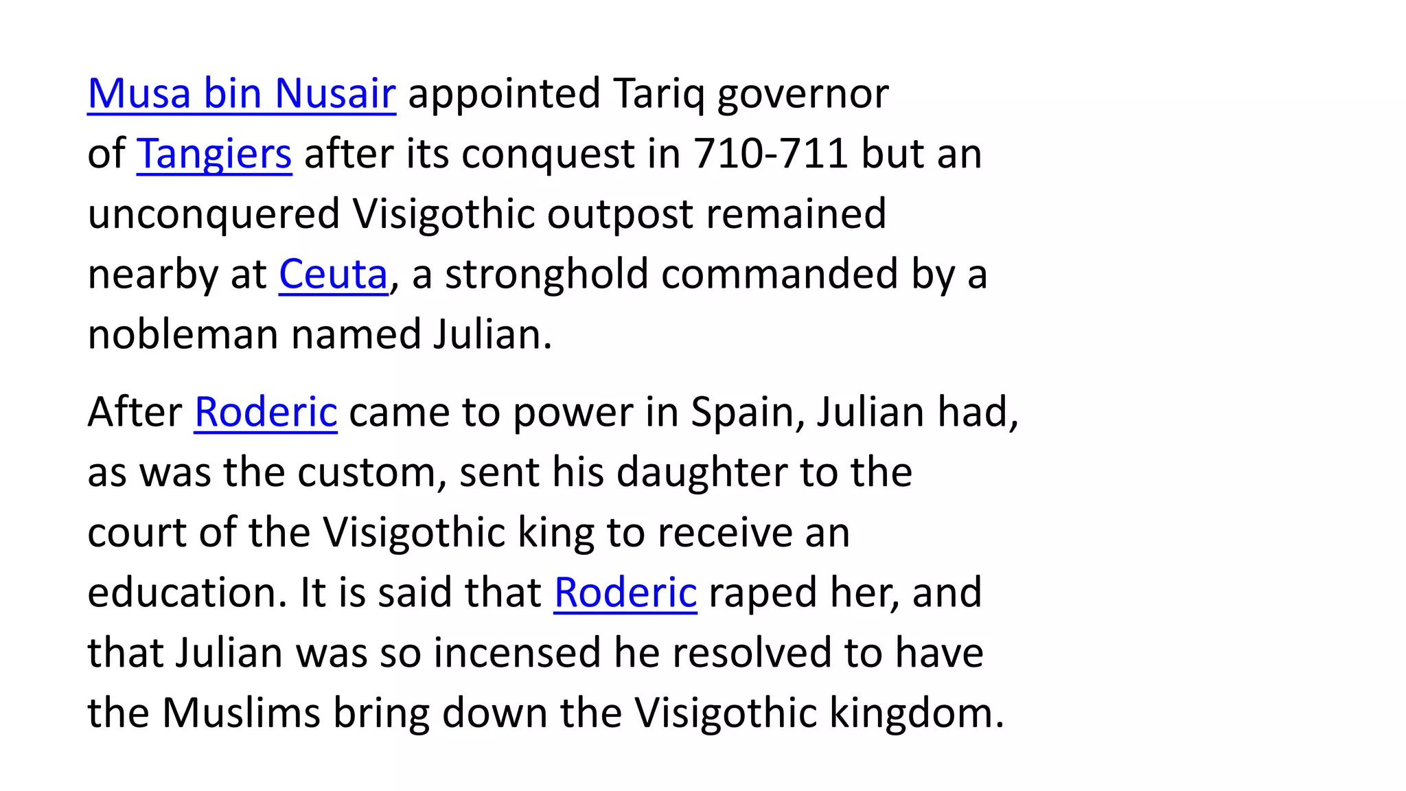 Tariq bin zayad | PPTX