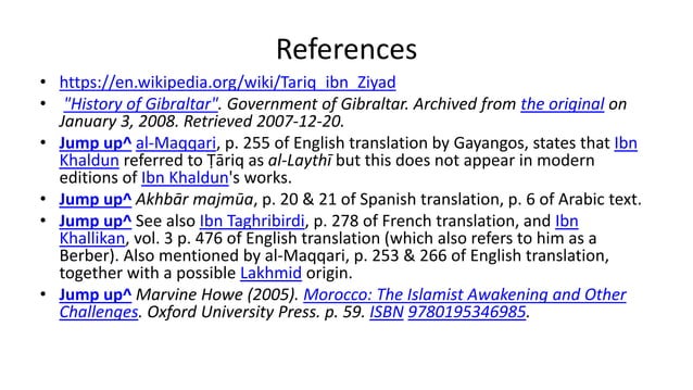 Tariq bin zayad | PPTX