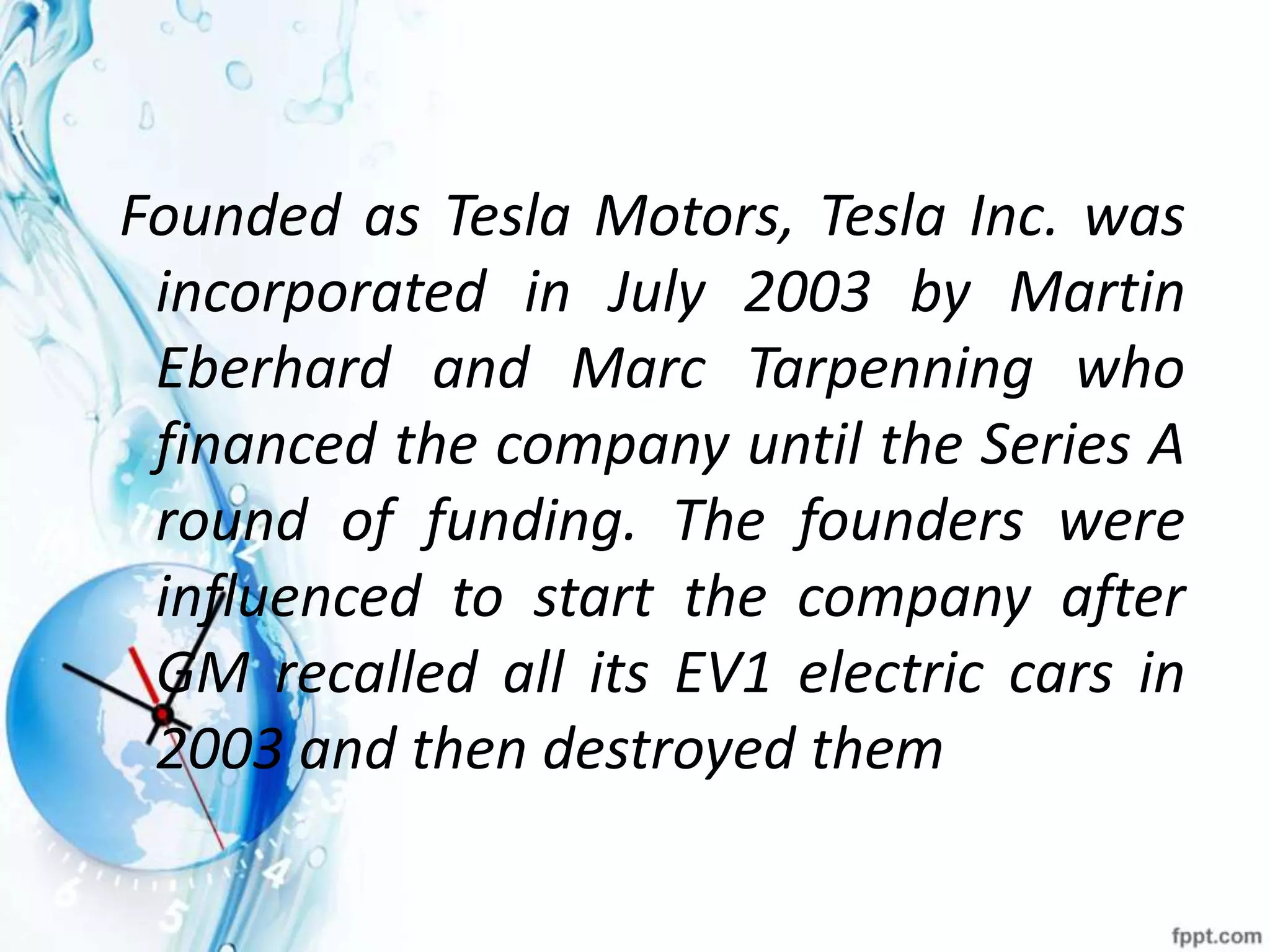 Tesla Motor (Future Perspective) PowerPoint | PPTX