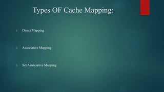 Cache memoy designed by Mohd Tariq | PPT