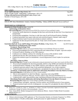 Tariq resume | DOCX