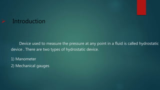 hydro static device | PPT