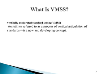 vertical Moderate Standard setting | PPT