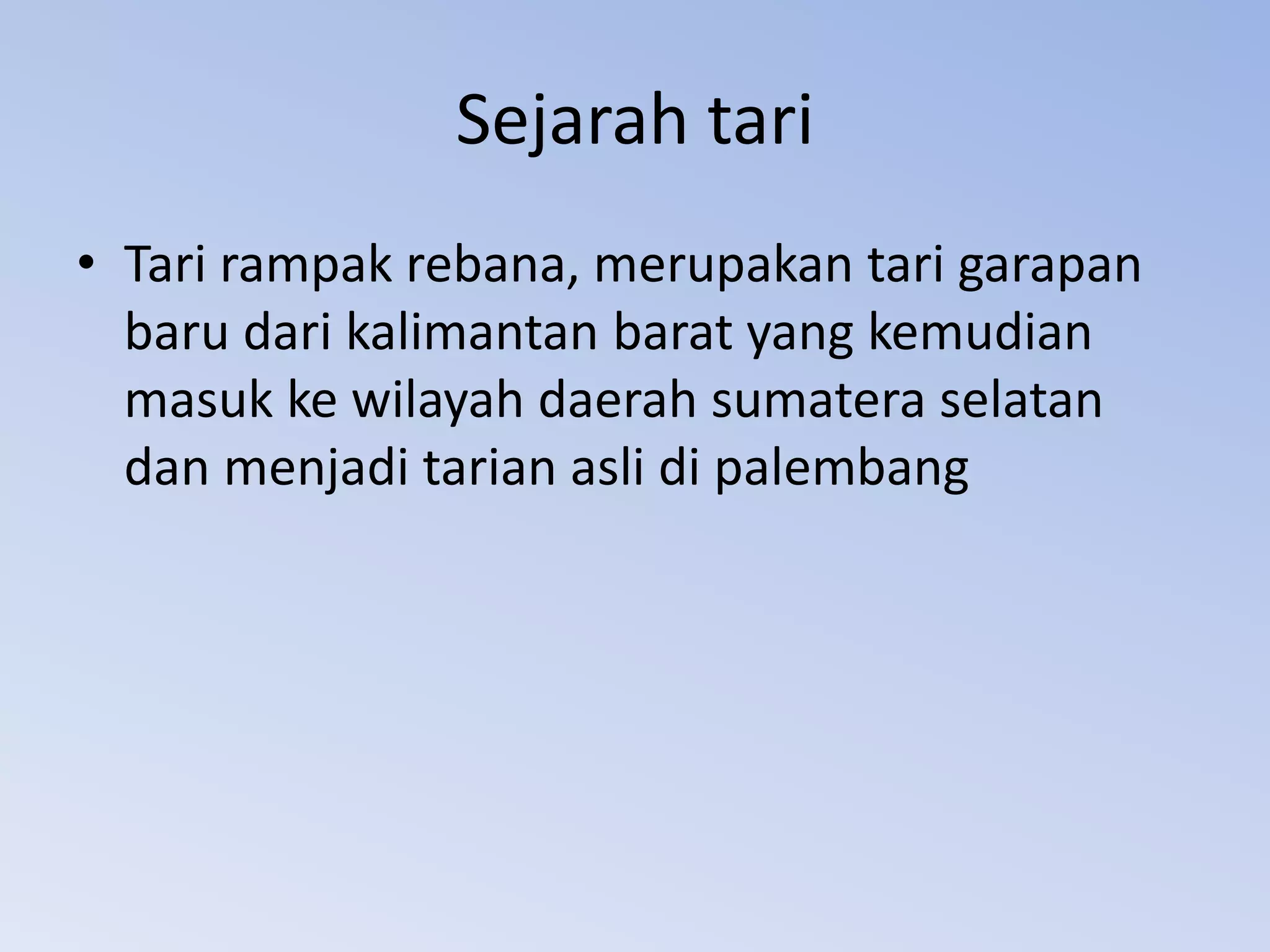 Tari rampak rebana | PPTX