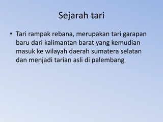 Tari rampak rebana | PPTX