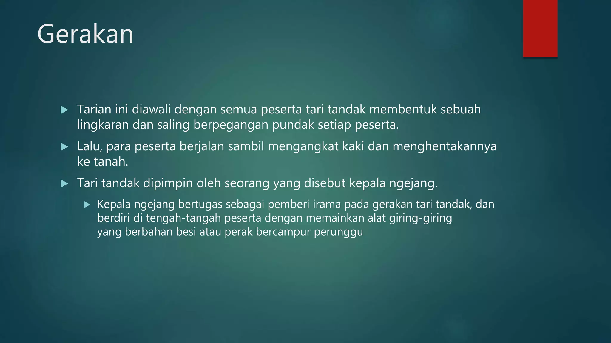 Seni budaya Tari Tandak | PPTX