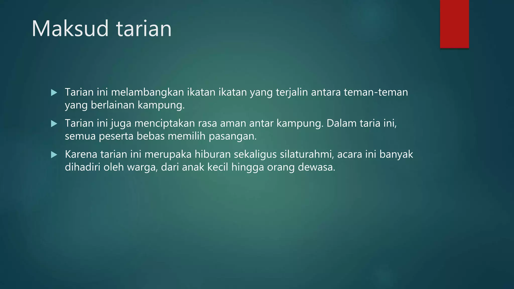 Seni budaya Tari Tandak | PPTX