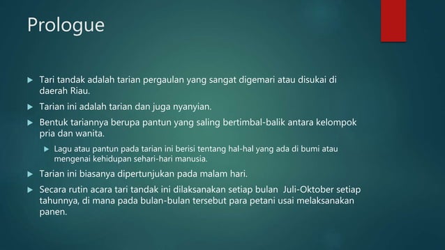 Seni budaya Tari Tandak | PPT