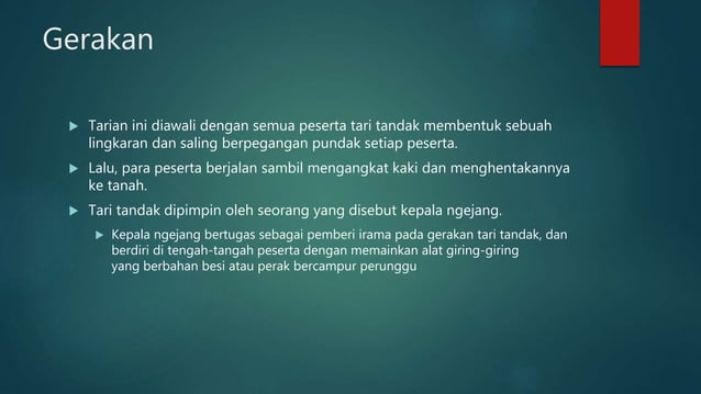 Seni budaya Tari Tandak | PPT
