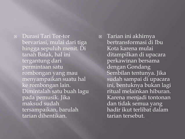 Tari tor tor | PPTX