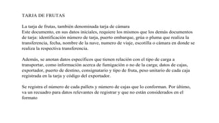tarja .pdf que s tarja portuaria y sus partes | PDF