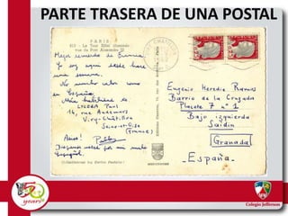 Tarjeta Postal Ejemplo